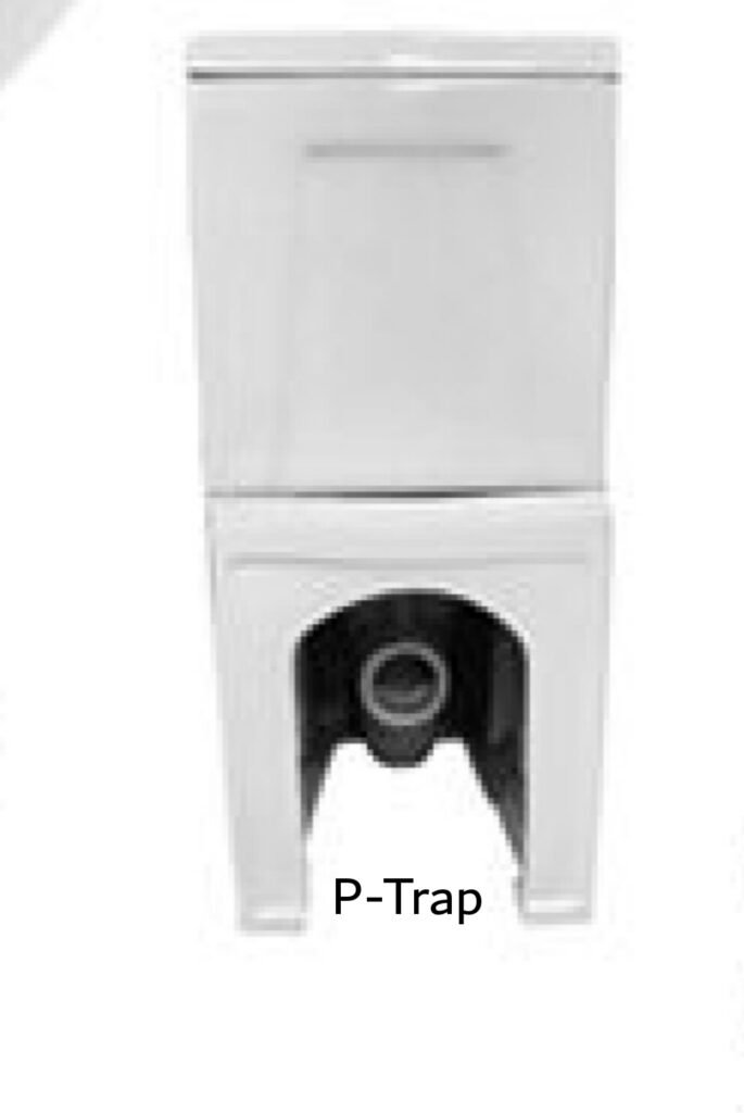 Close coupled water closet - GD2204P/P Trap - Firstbuildingsupply.com
