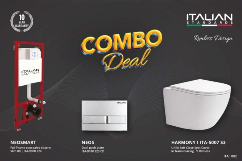 Discover Our Combo Offer: Italian Standard Wall-Hung WC Full System ...